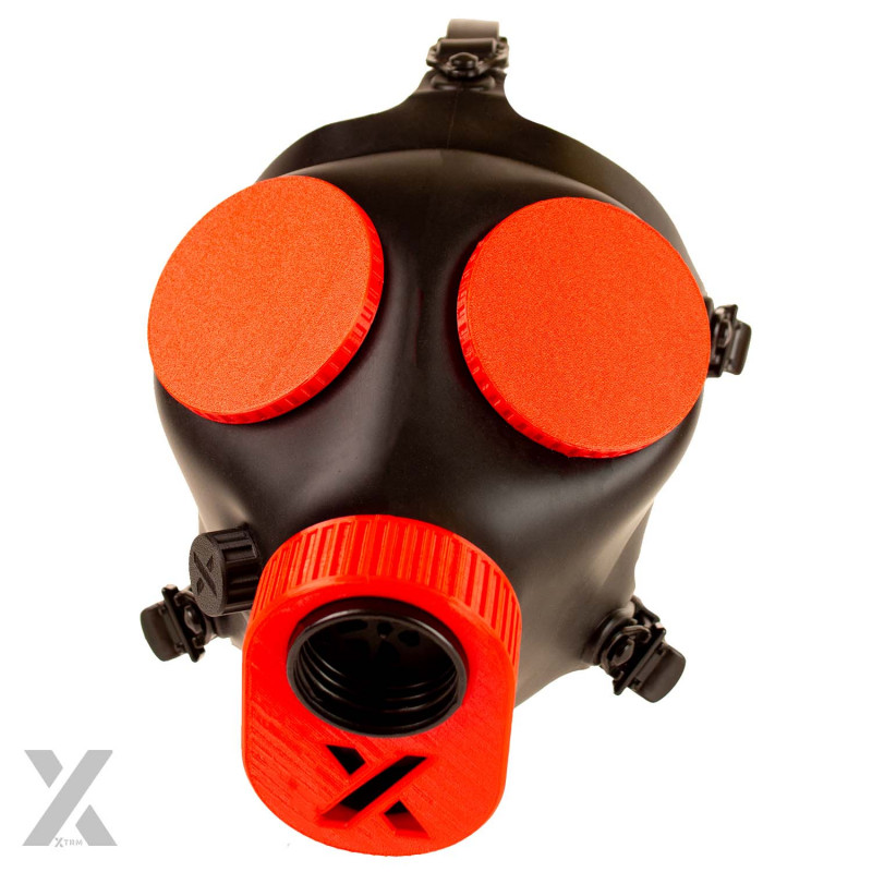 Heavy XTRM Rubber Mask Ideal for rubber fetish and breath control games Rubber mask for hot ...
